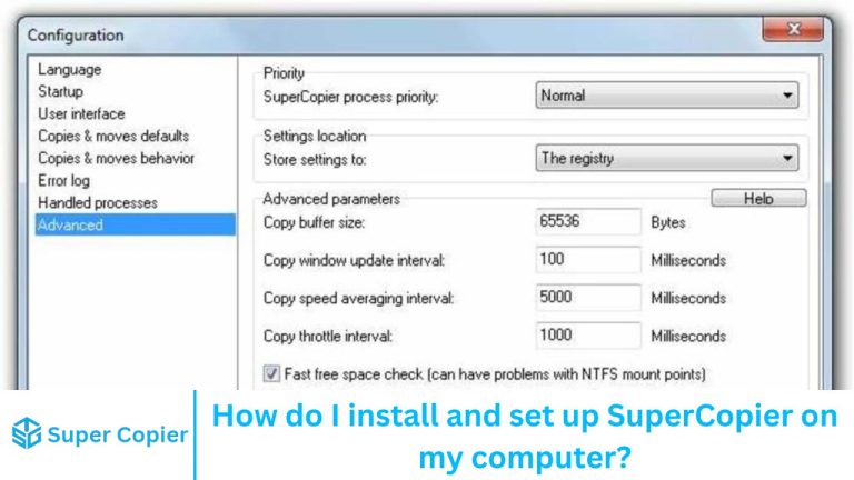 How do I install and set up SuperCopier on my computer? - SuperCopier