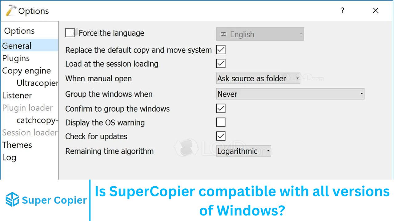 Is SuperCopier compatible with all versions of Windows? - SuperCopier